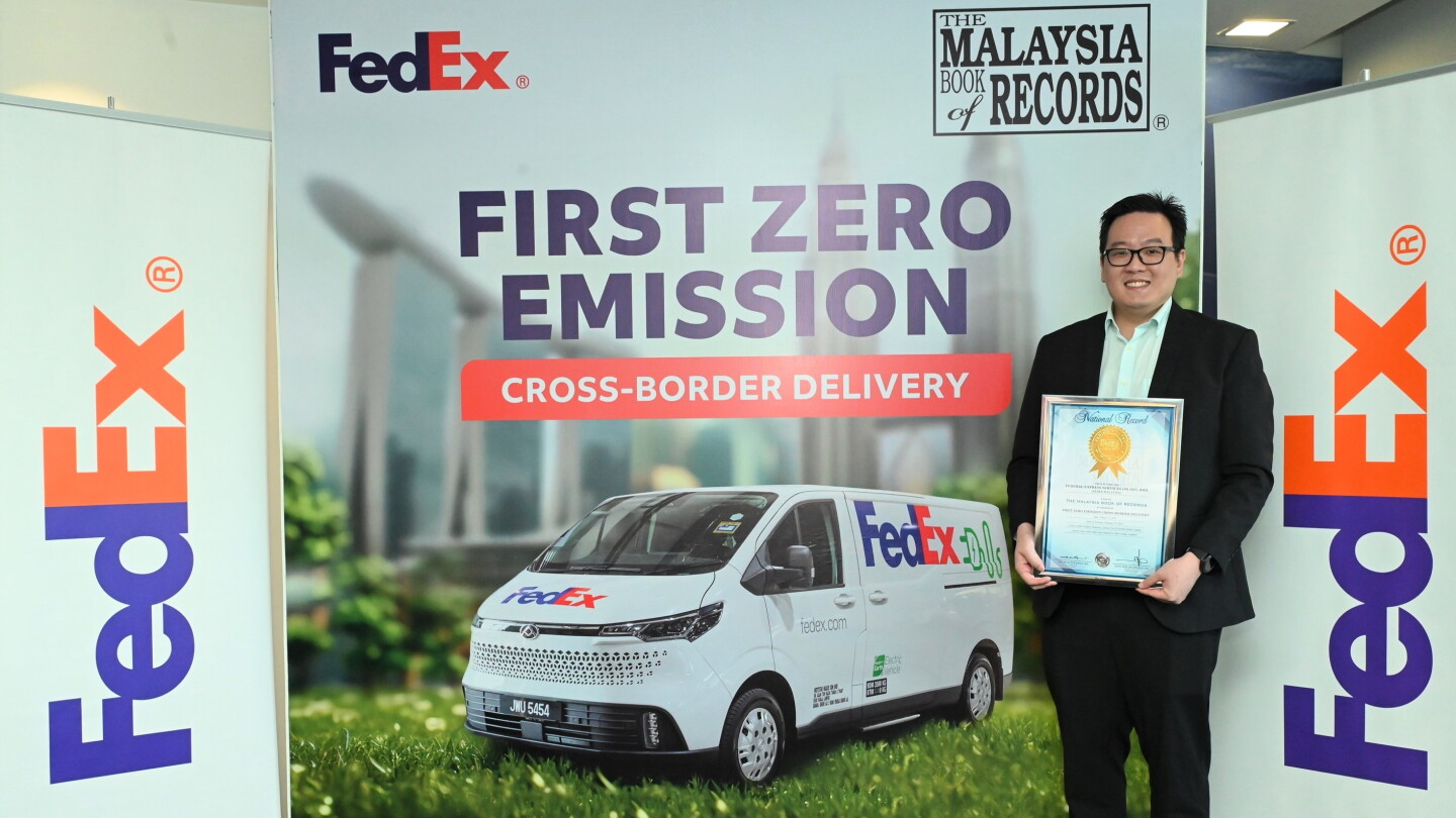 FedEx Sets Record for the Company’s First Cross-Border Delivery from ...