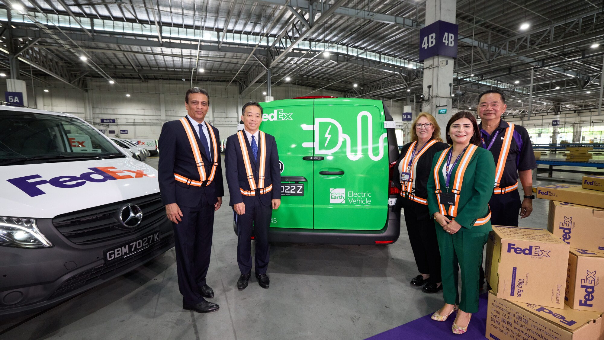 Singapore Leads FedEx Asia Pacific Network with Custom Built Mercedes ...