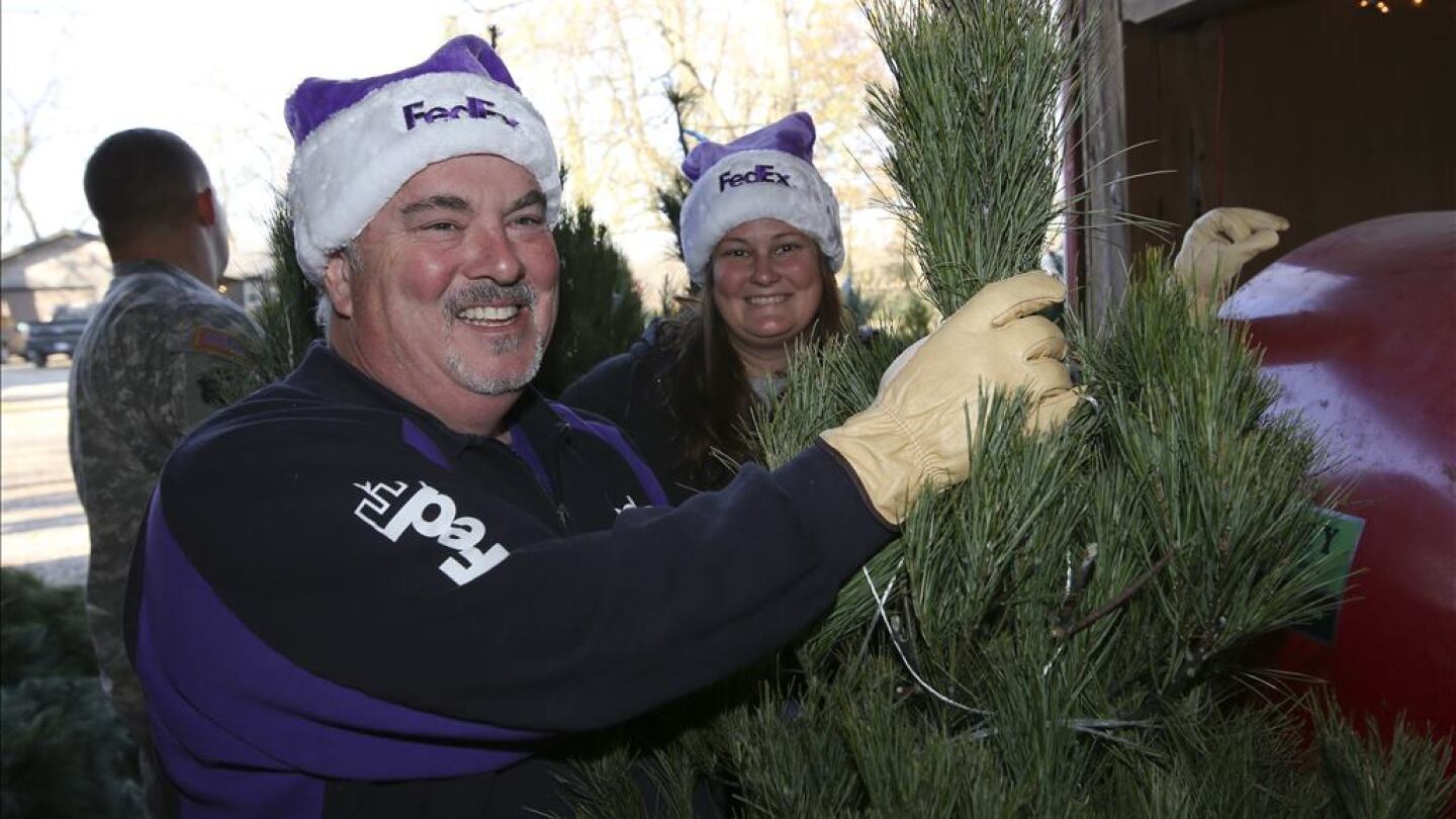 FedEx to Deliver 200,000th Tree to Military As Part of Trees for Troops ...