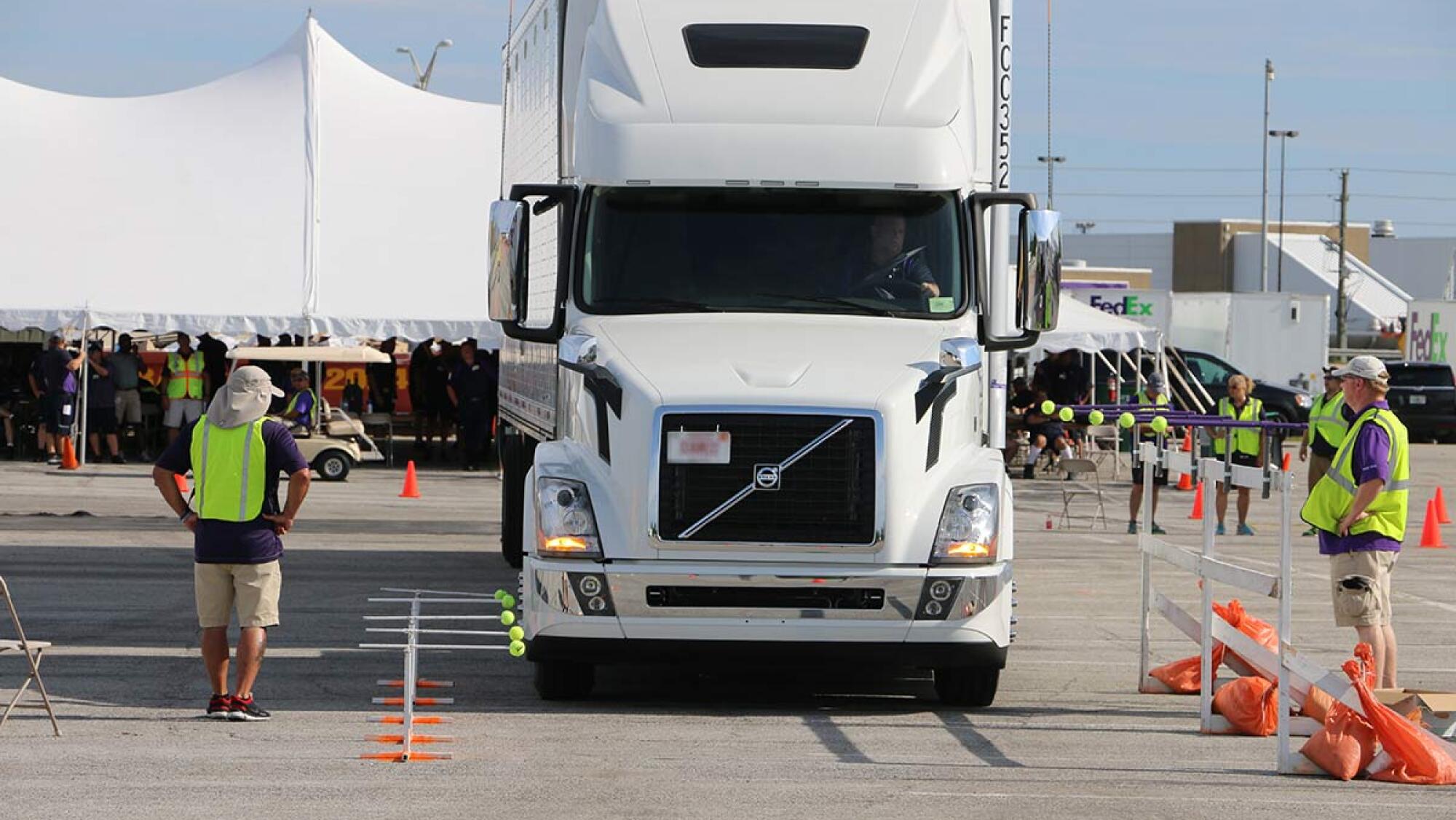 FedEx Drivers Place Focus on Safety at State Championships