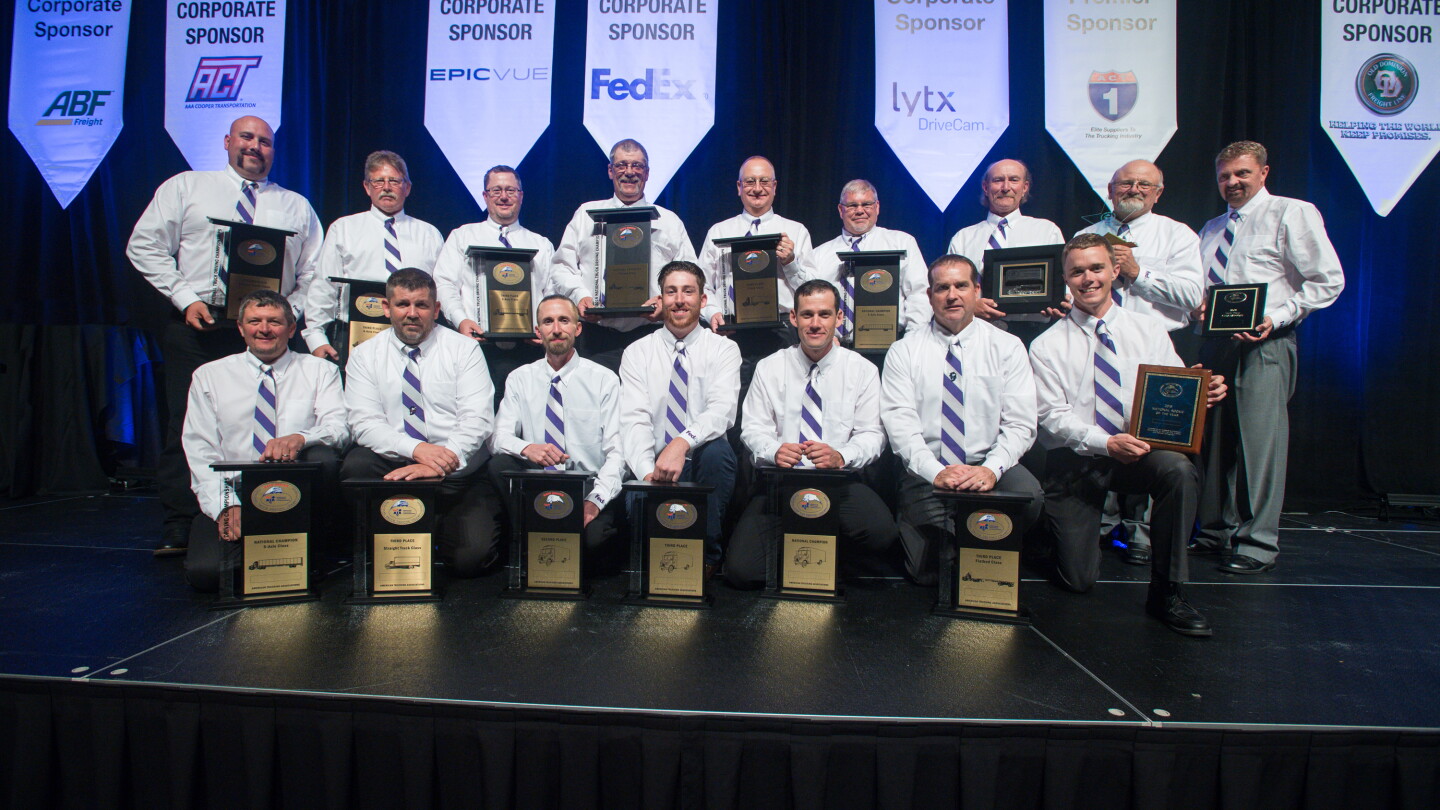Seven FedEx Drivers Earn Top Honors At National Truck Driving Championships