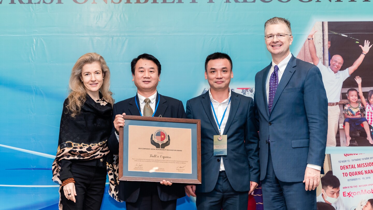 FedEx Receives Corporate Social Responsibility Award