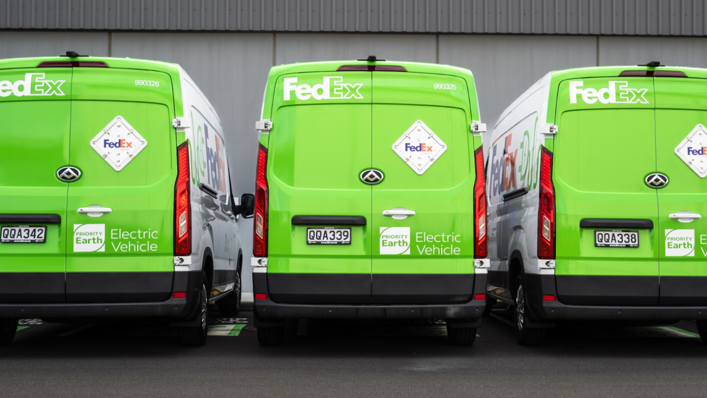 FedEx Adds Electric Delivery Vehicles to its Fleet in New Zealand