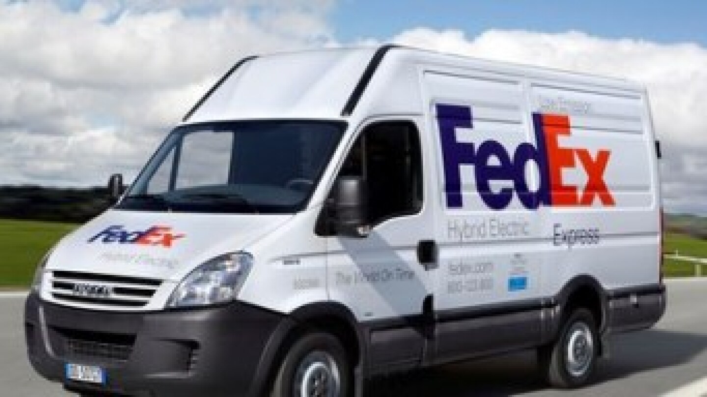 FedEx to Launch Commercial Hybrid-Electric Vans in Europe