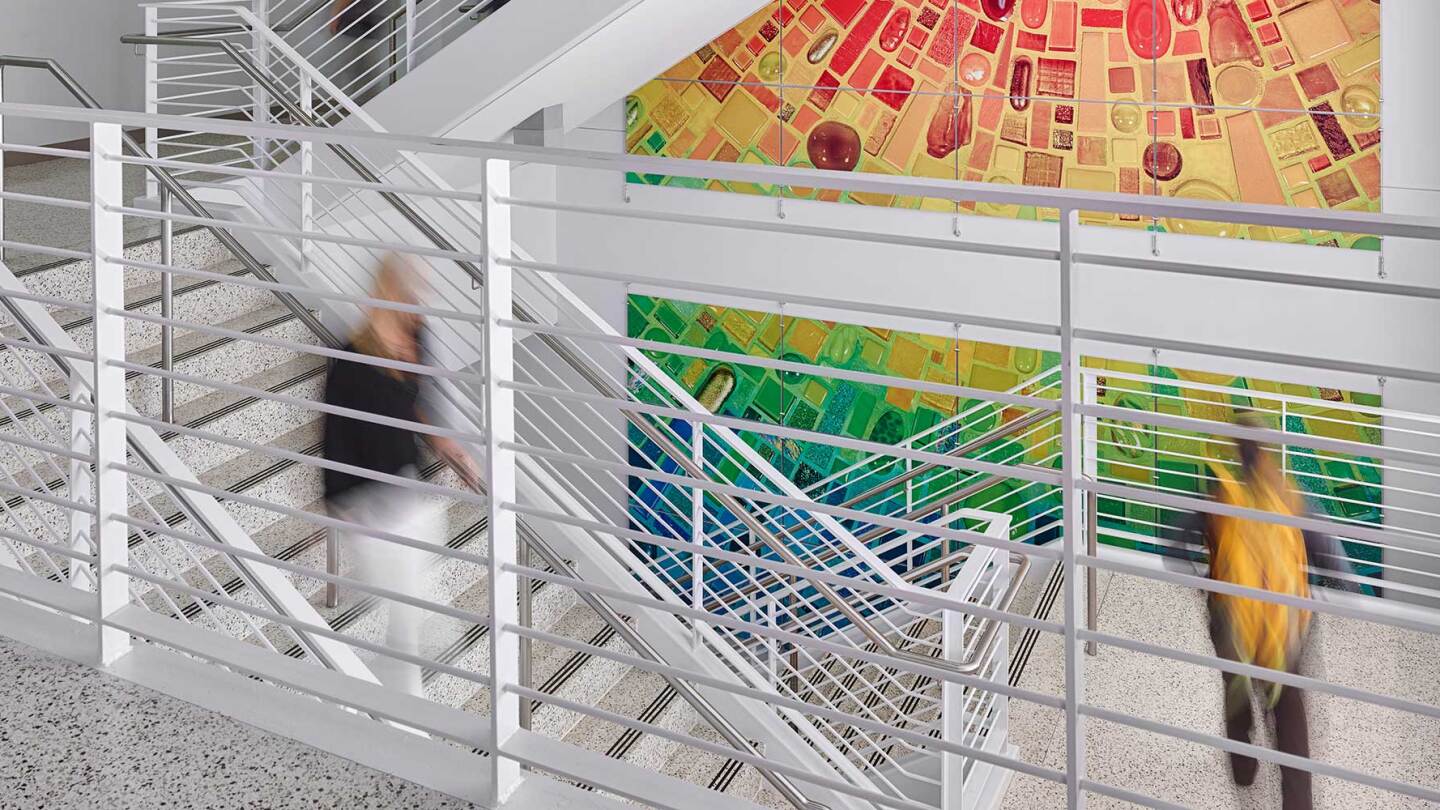 FedEx Office Headquarters Features Four-Story Mosaic By Dallas’ Own ...