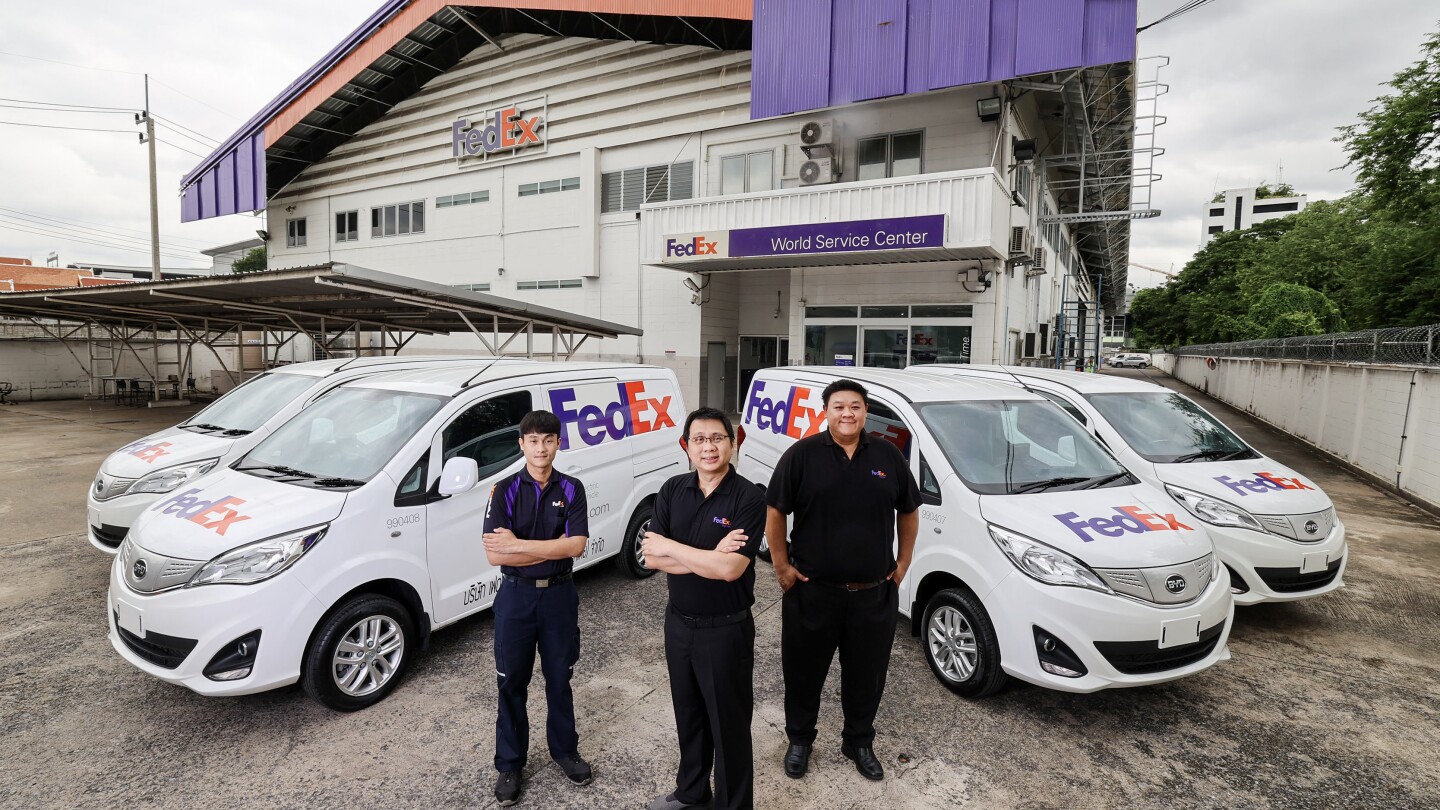 FedEx Expands Electric Vehicle Fleet in Thailand to Advance Goal of ...