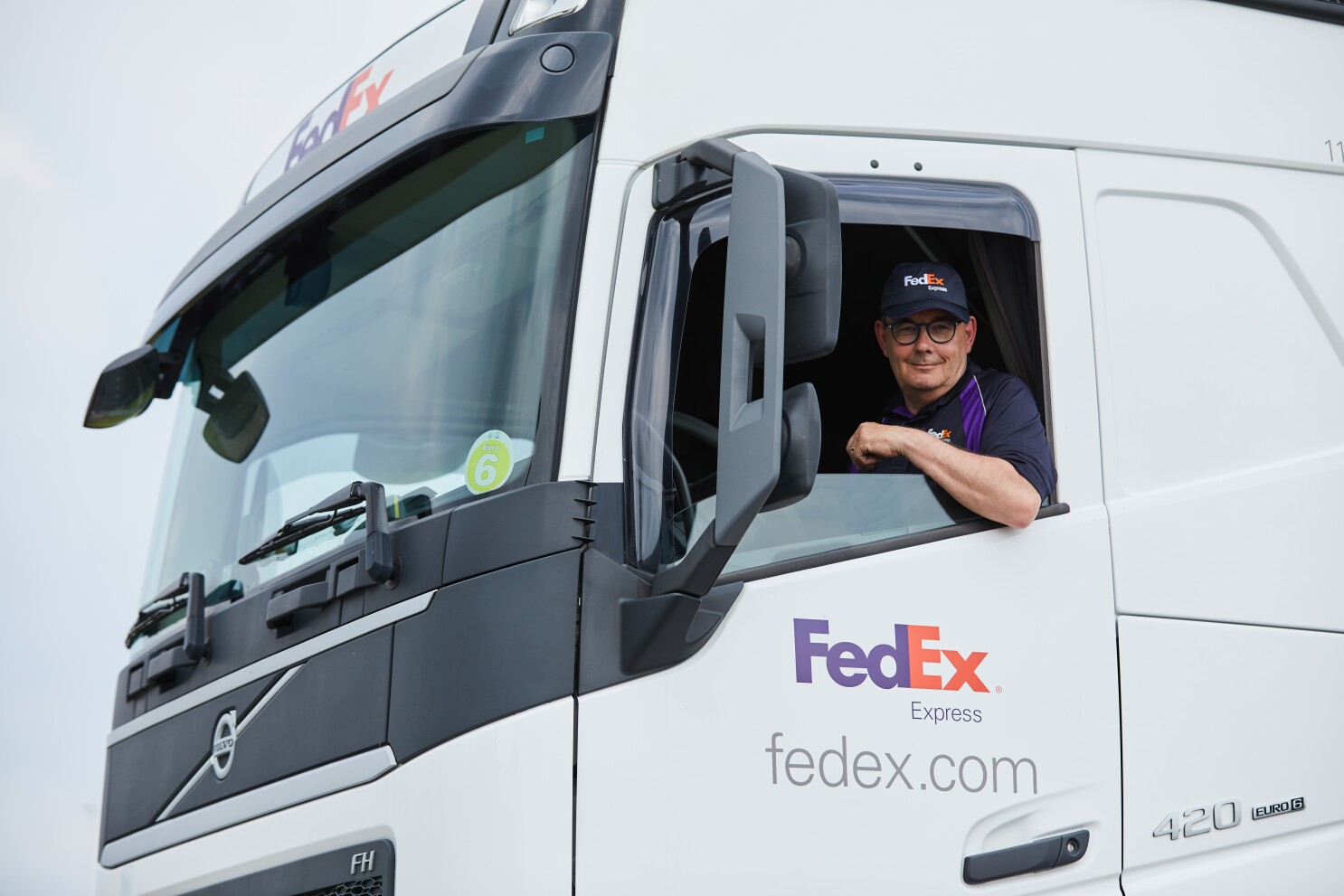 fedex lorry driver