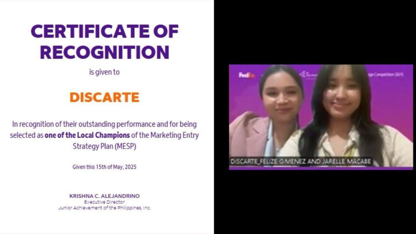 Young Future Entrepreneurs to Represent the Philippines at the 2025 ...