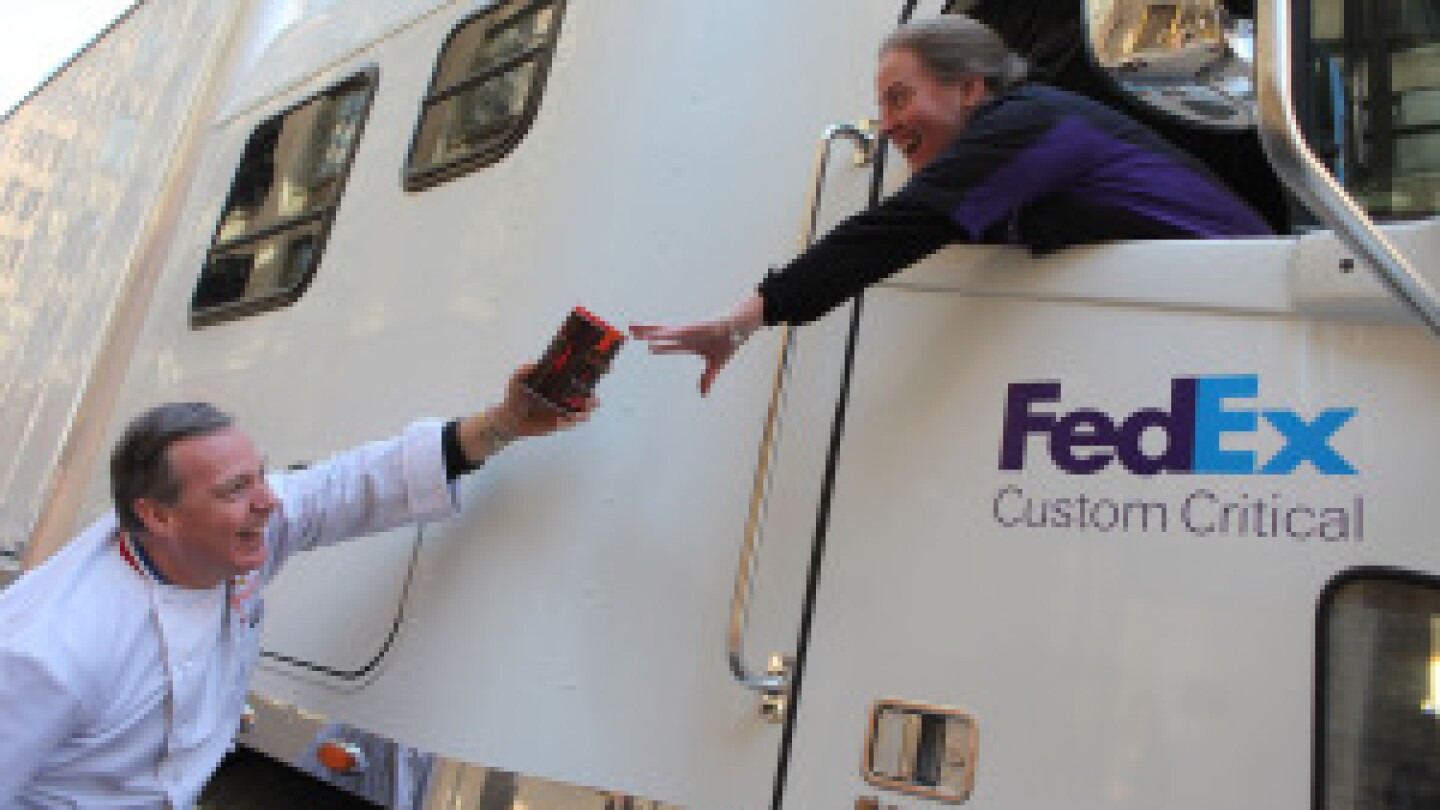 FedEx Custom Critical Delivers Cakes to the Food Network South Beach ...