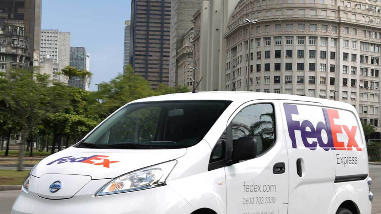 Nissan y FedEx Express pondrán a prueba el vehículo Nissan e-NV200 ...