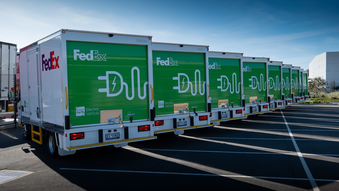 FedEx Introduces Electric Vehicles to its Australian Operations