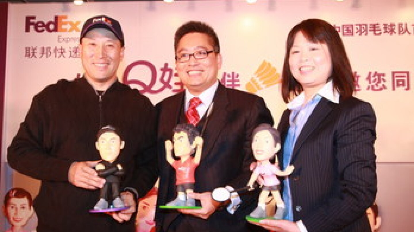 联邦快递全新品牌推广“好运Q娃相伴，冠军邀您同行”闪亮登场