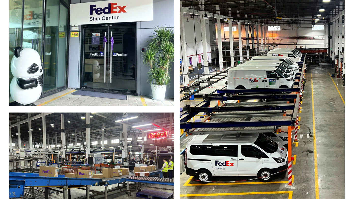 FedEx Upgrades Largest Station in East China