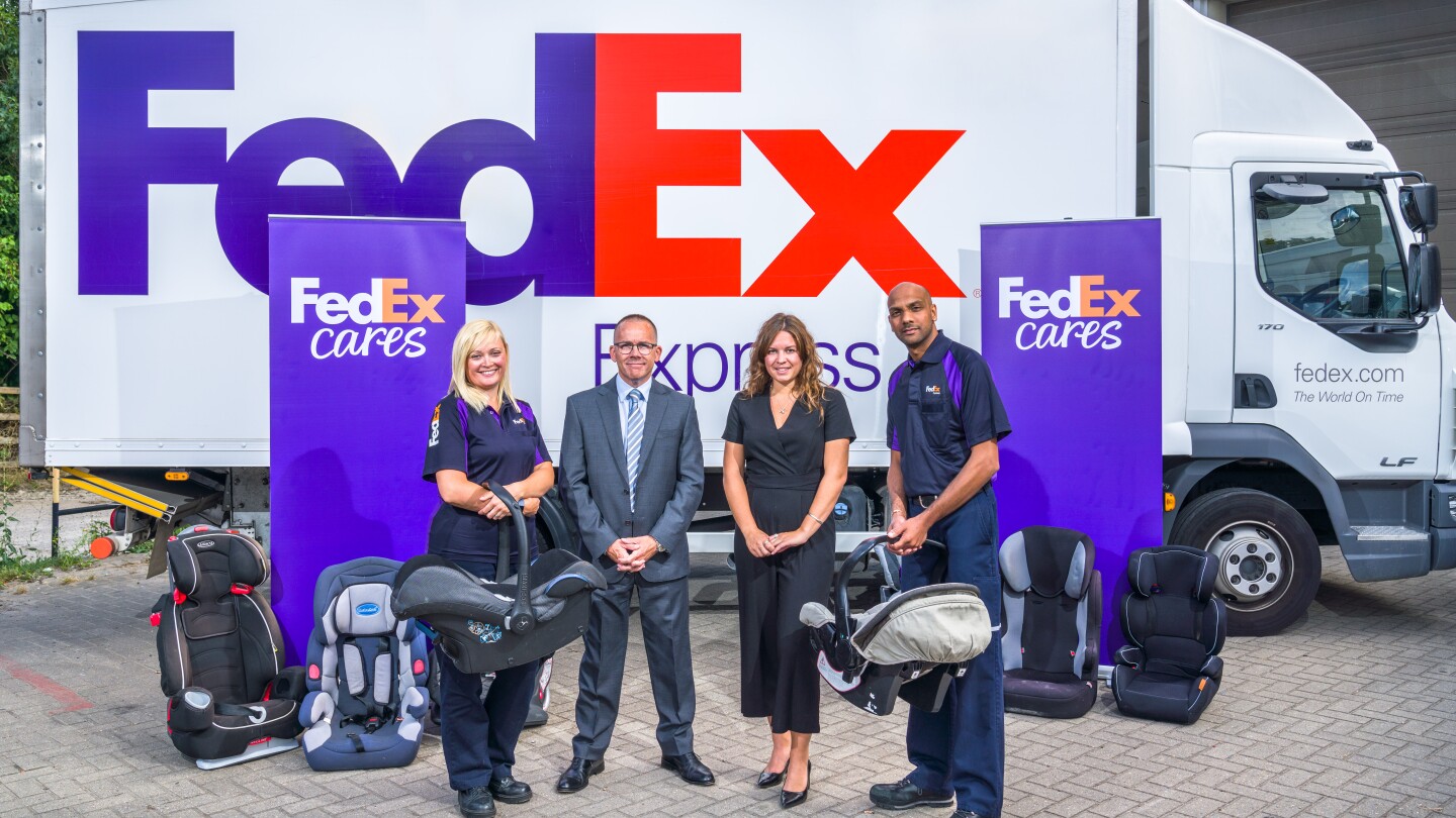 FedEx Express Donates Car Seats to Promote Road Safety