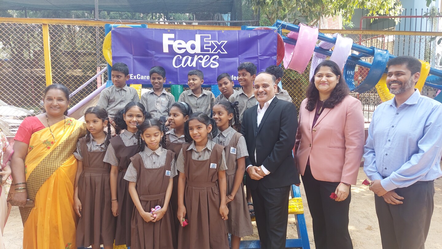 FedEx and United Way Mumbai team up to transform recycled tyres into ...