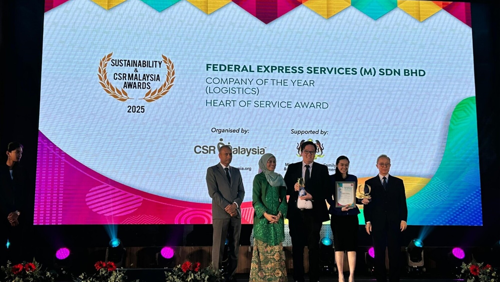 Double Recognition for FedEx at the Sustainability & CSR Malaysia ...